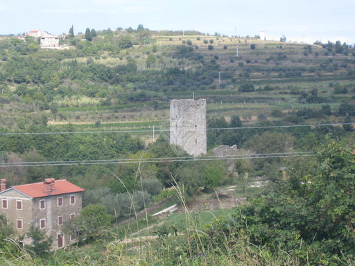 Istria from smrikve: Momjan – Momiano: “Momjan’s castle in Istrian ...